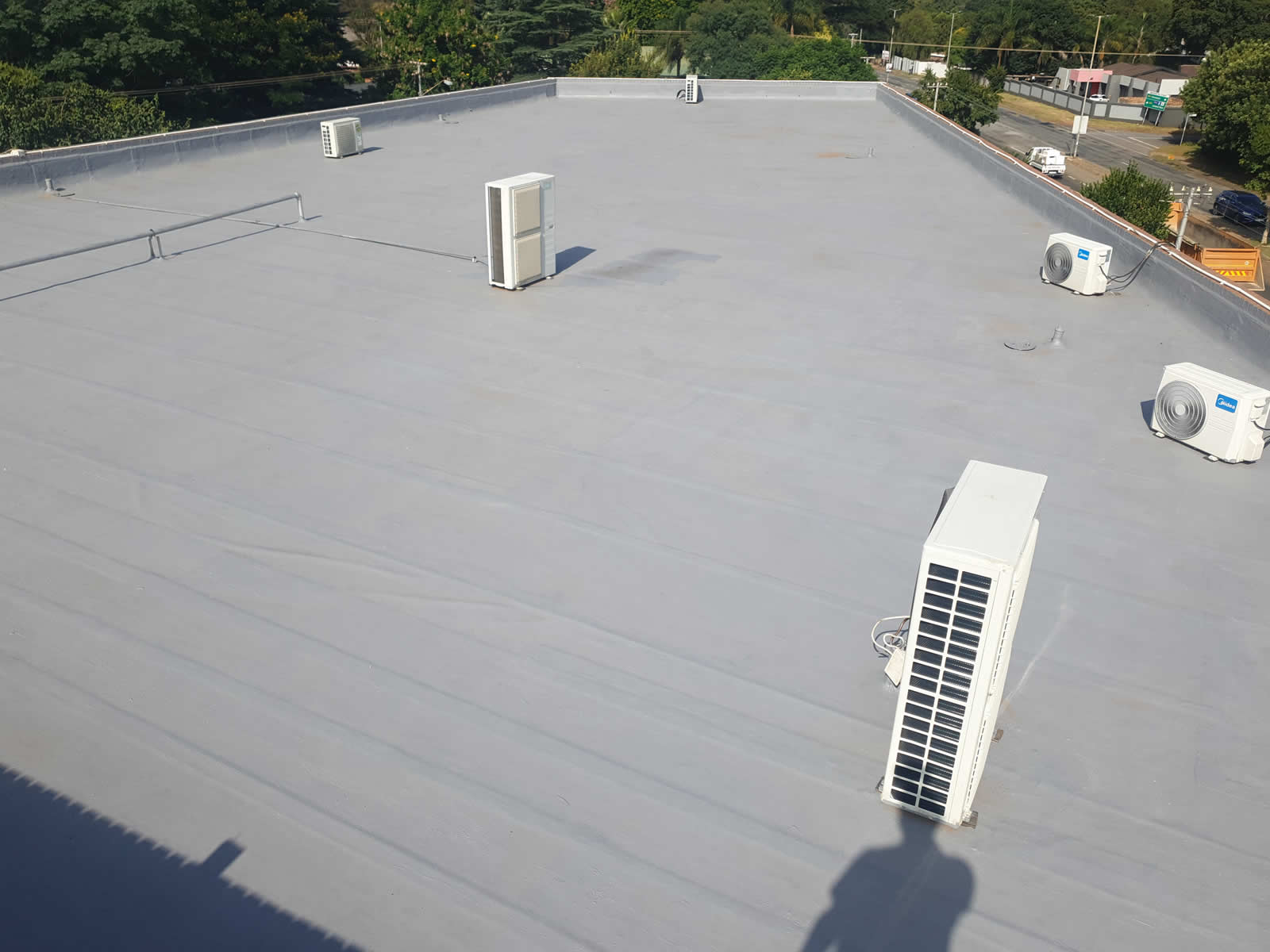 SEESA Pretoria Roof Slab Waterproofing - EcoSeal - Roof Waterproofing ...